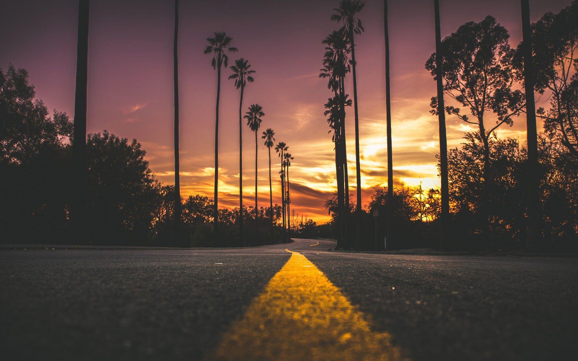 Sunset Road Wallpapers - Top Free Sunset Road Backgrounds - WallpaperAccess