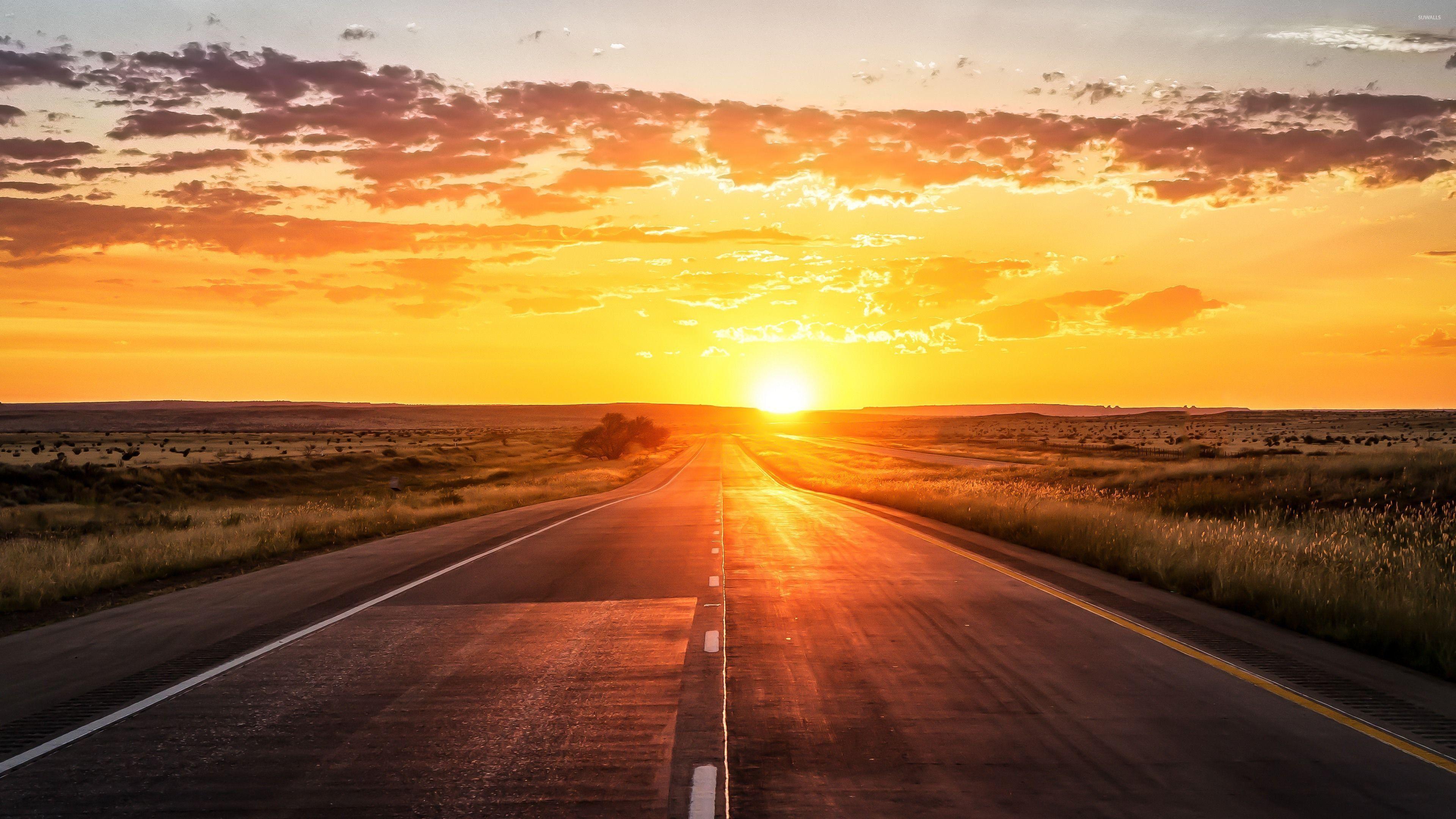 Sunset Road Wallpapers - Top Free Sunset Road Backgrounds - WallpaperAccess