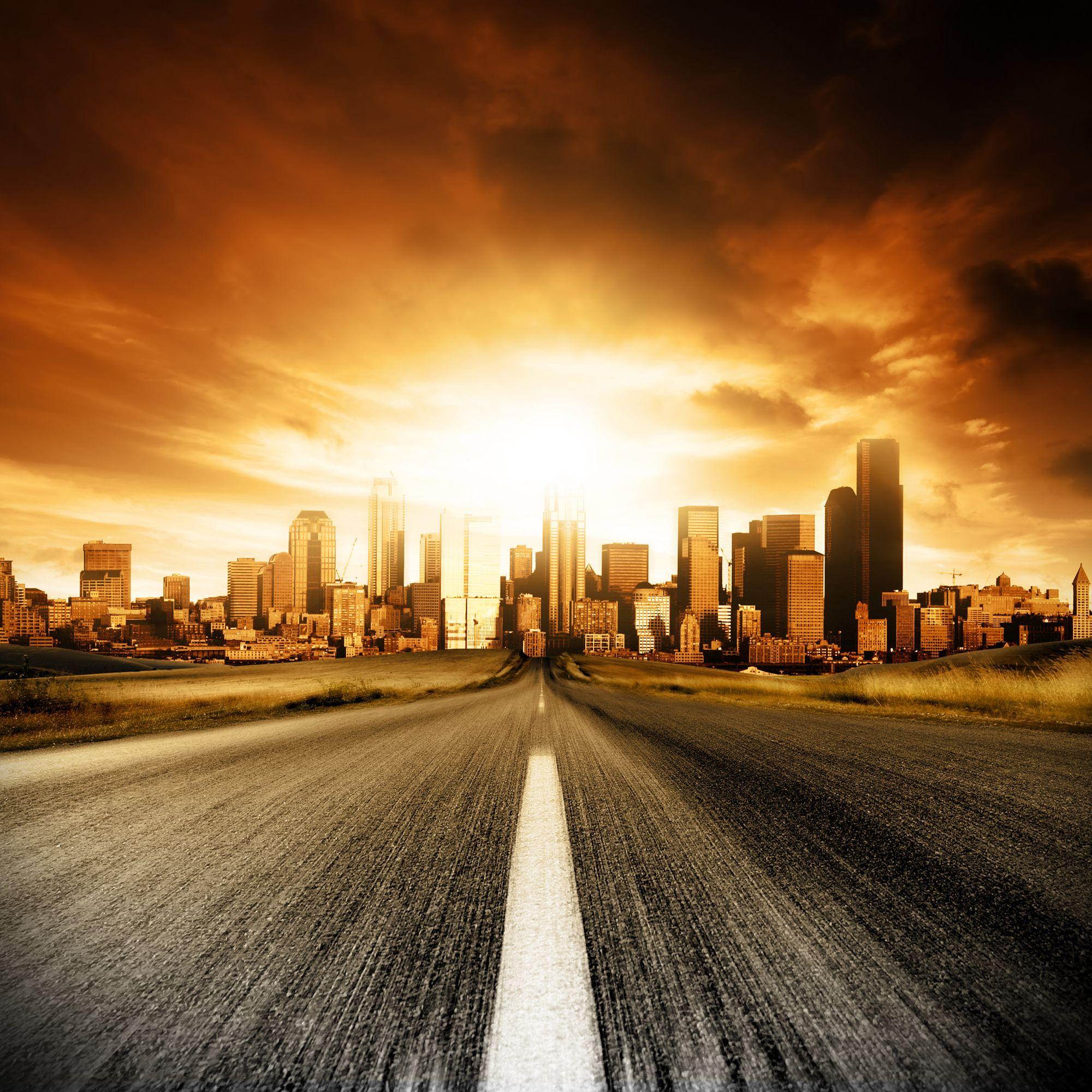Road and Sunset Wallpapers - Top Free Road and Sunset Backgrounds ...