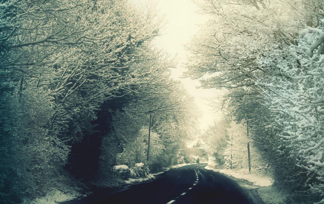 Winter Road Wallpapers - Top Free Winter Road Backgrounds - WallpaperAccess