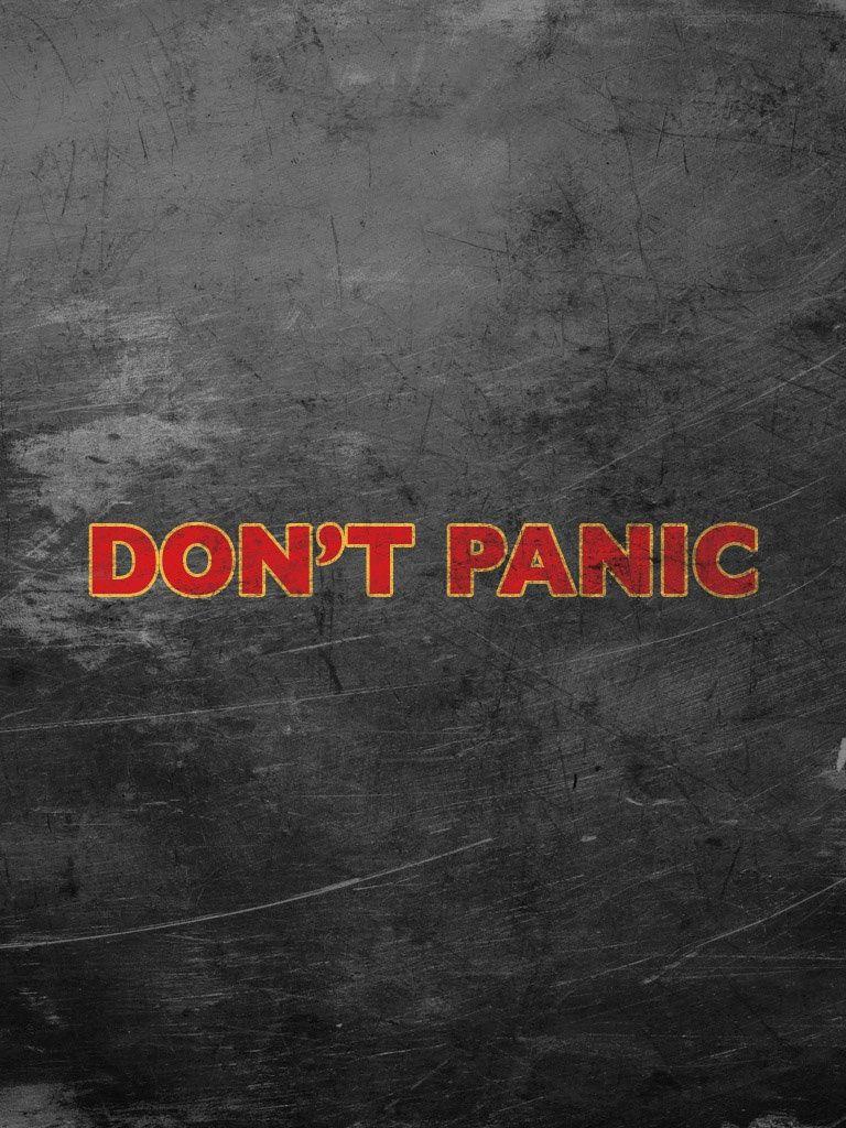 Don't Panic Wallpapers - Top Free Don't Panic Backgrounds - WallpaperAccess