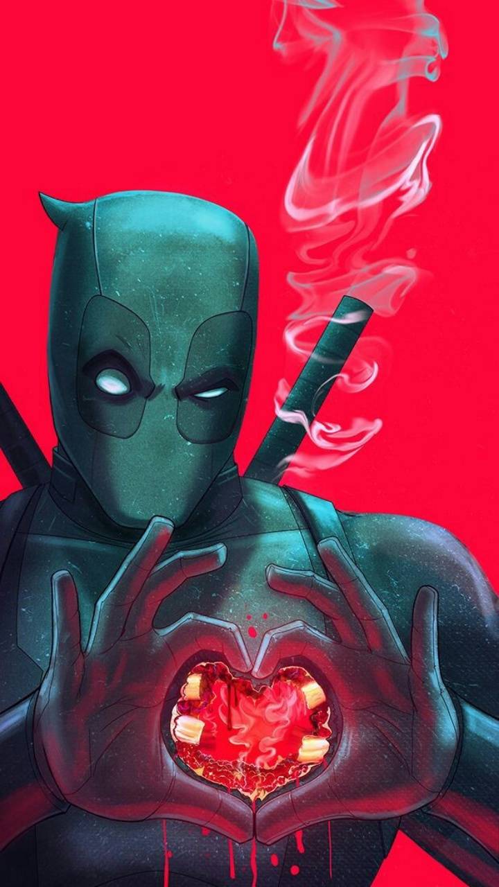 Deadpool Heart Wallpapers - Top Free Deadpool Heart Backgrounds ...