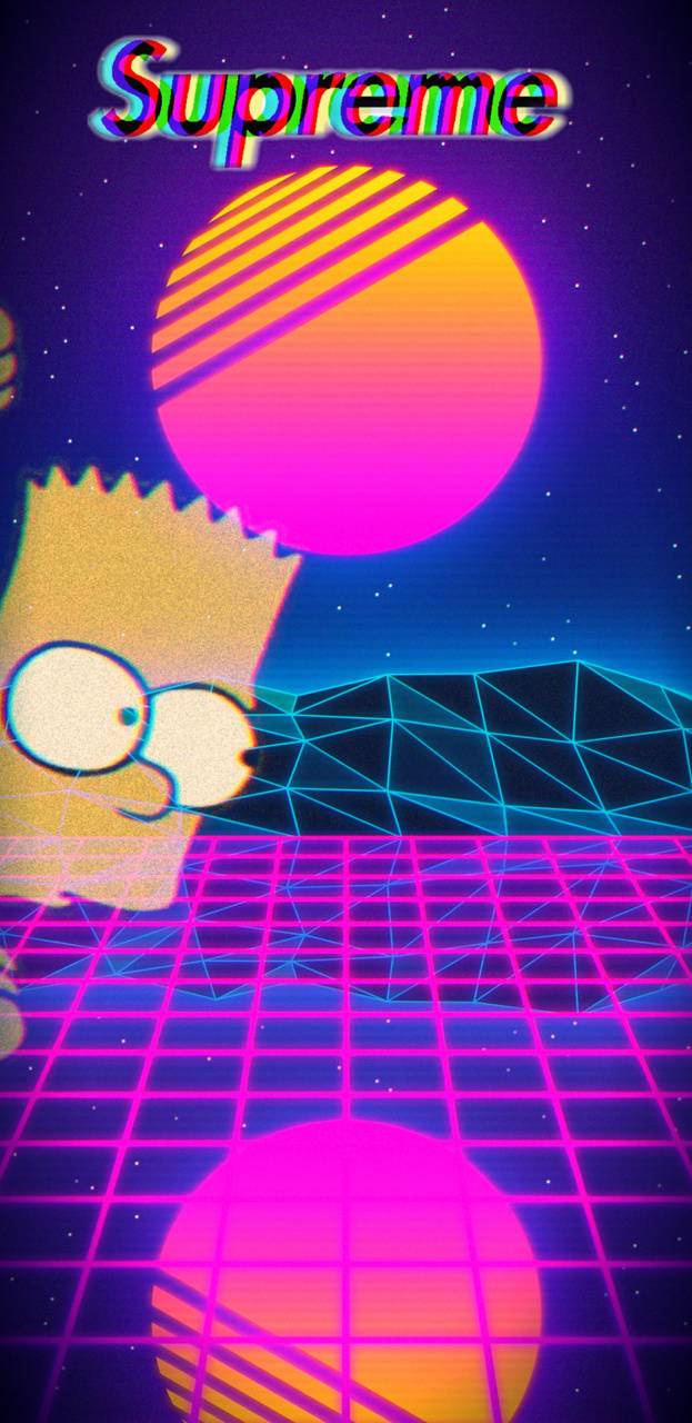 Simpsons Vaporwave Wallpapers - Top Free Simpsons Vaporwave Backgrounds ...