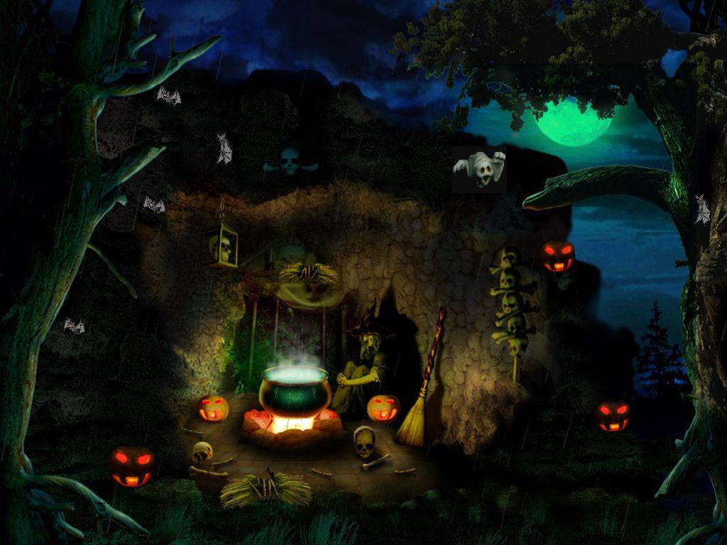 Halloween Landscape Wallpapers - Top Free Halloween Landscape ...