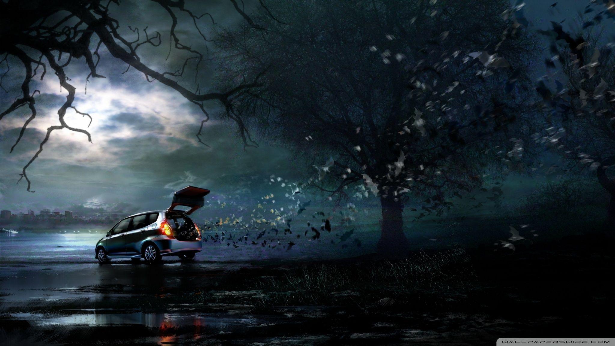 Halloween Landscape Wallpapers - Top Free Halloween Landscape ...