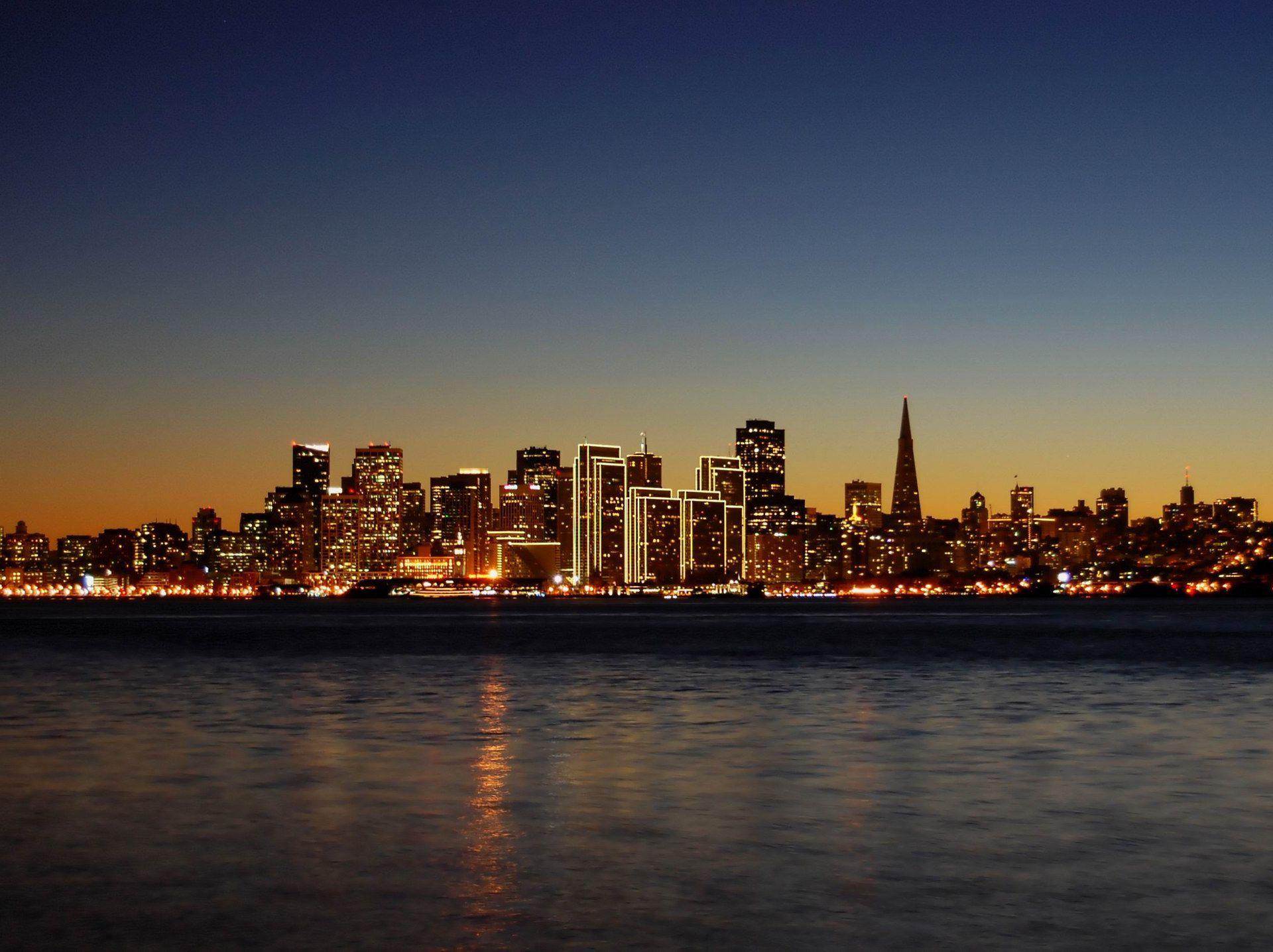 San Francisco at Night Wallpapers - Top Free San Francisco at Night ...