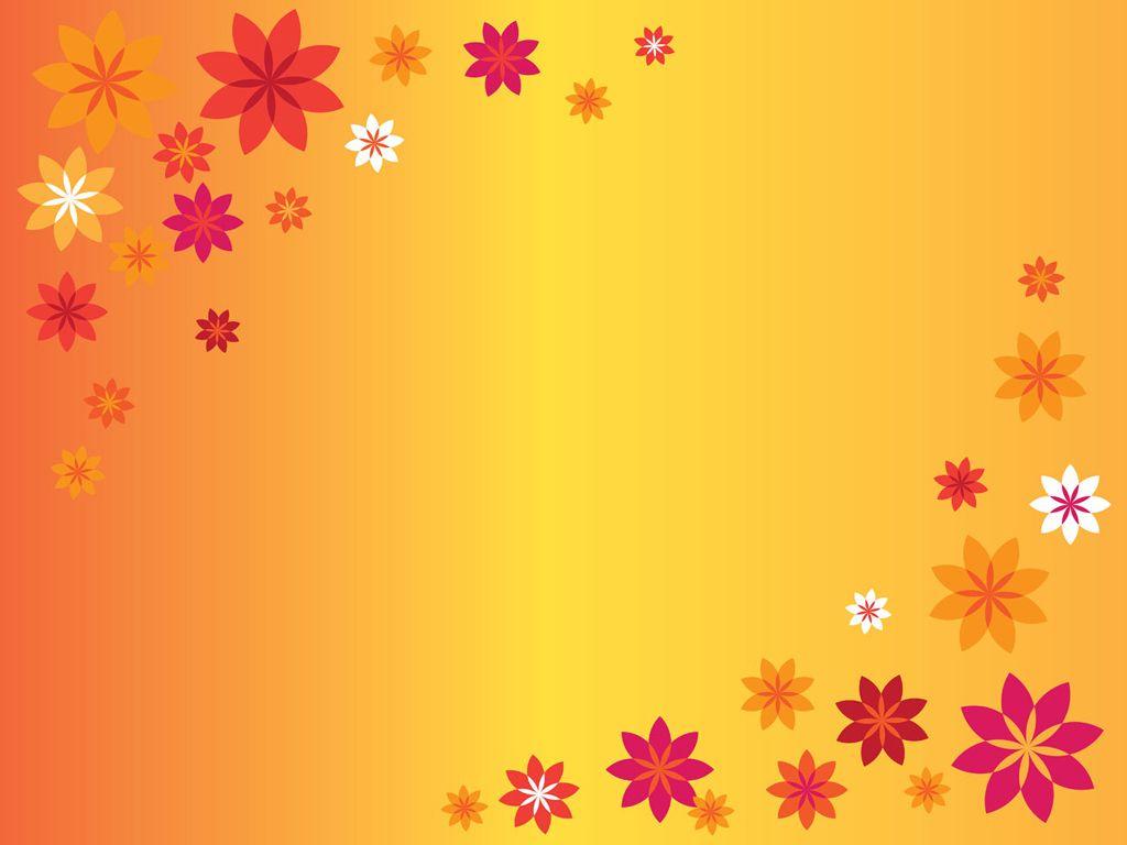 Orange Floral Wallpapers - Top Free Orange Floral Backgrounds ...