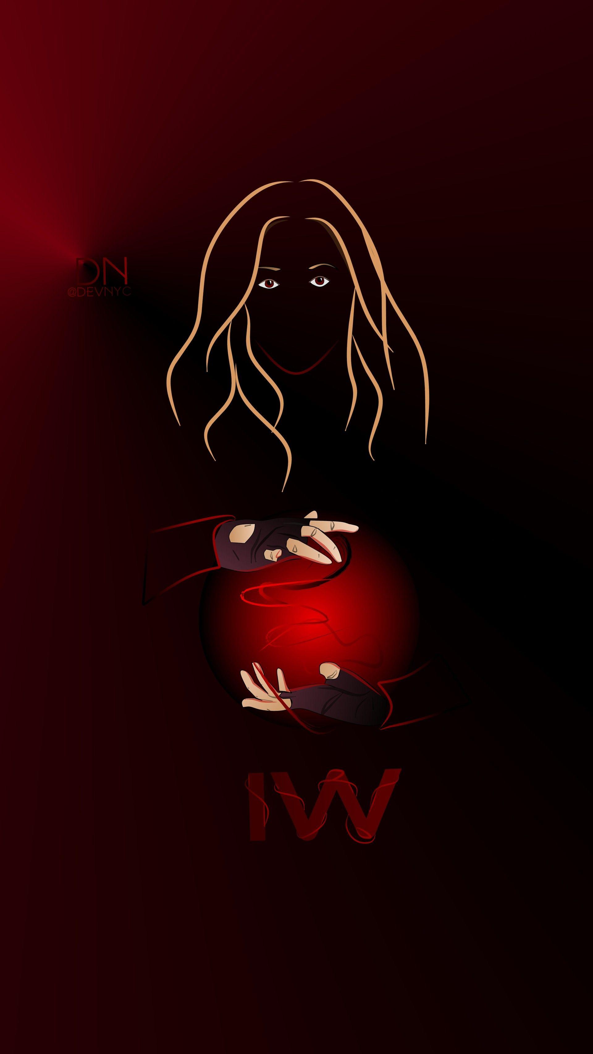 Scarlet Witch Logo Wallpapers - Top Free Scarlet Witch Logo Backgrounds ...