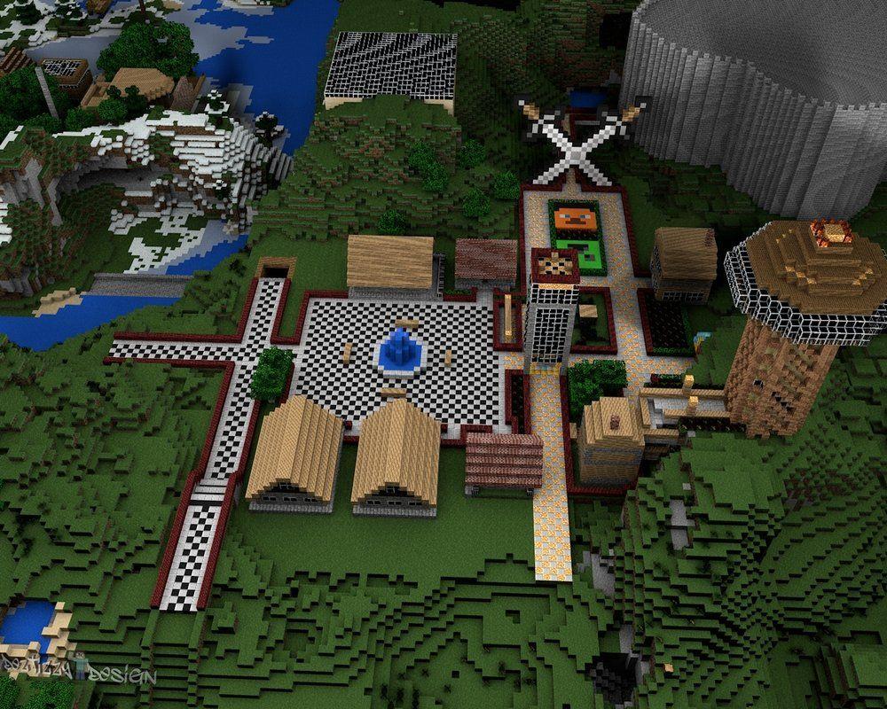 Minecraft City Wallpapers - Top Free Minecraft City Backgrounds ...
