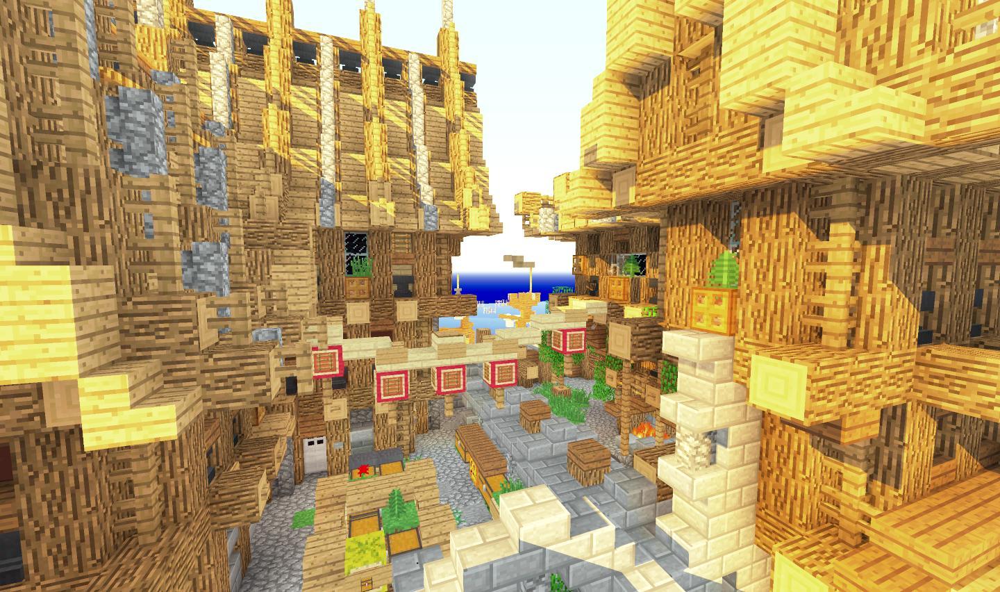 Minecraft City Wallpapers - Top Free Minecraft City Backgrounds ...