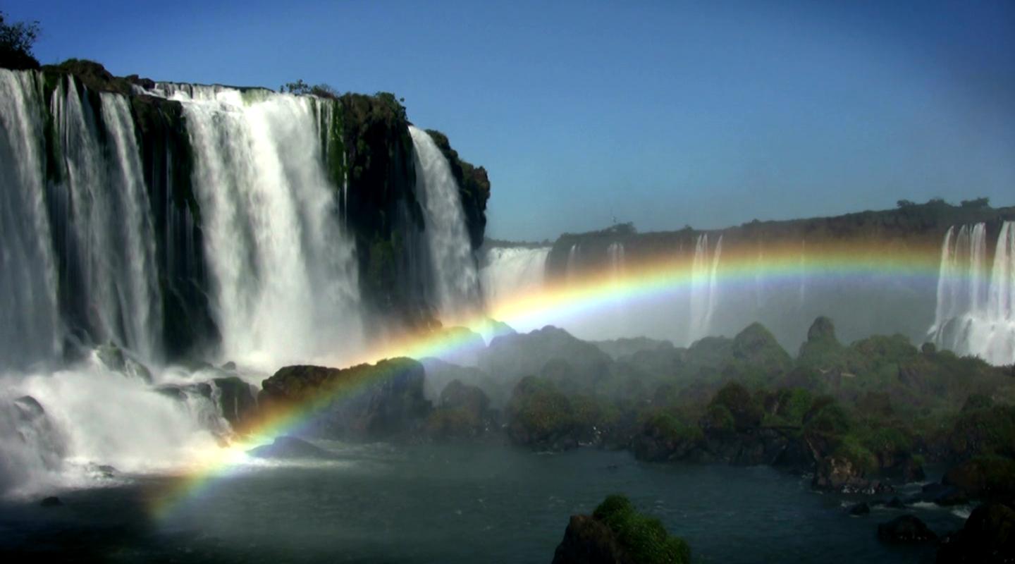 Rainbow Waterfall Wallpapers - Top Free Rainbow Waterfall Backgrounds ...