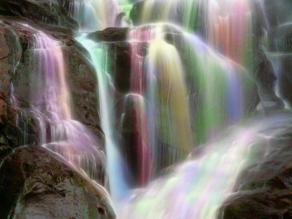 Rainbow Waterfall Wallpapers - Top Free Rainbow Waterfall Backgrounds - WallpaperAccess