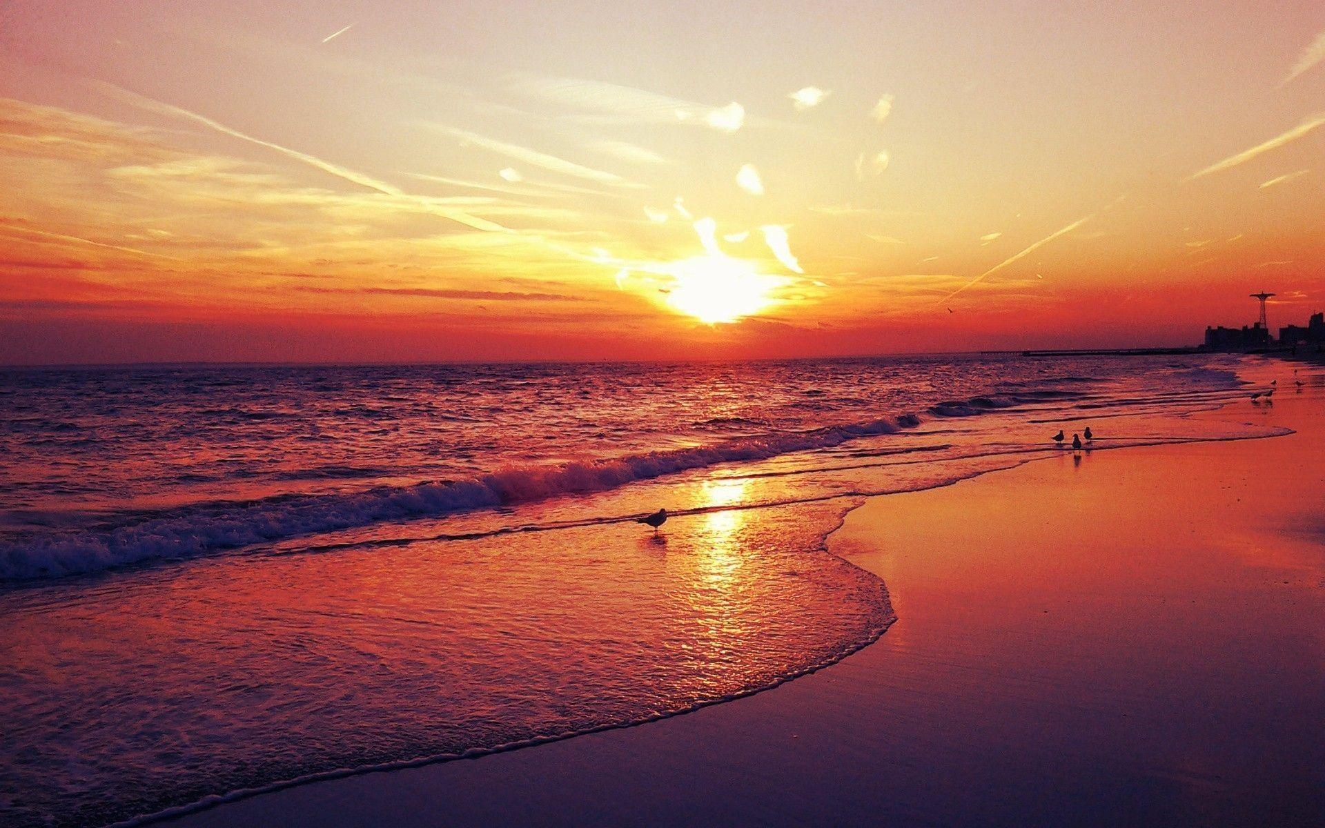 Evening Beach Wallpapers - Top Free Evening Beach Backgrounds ...