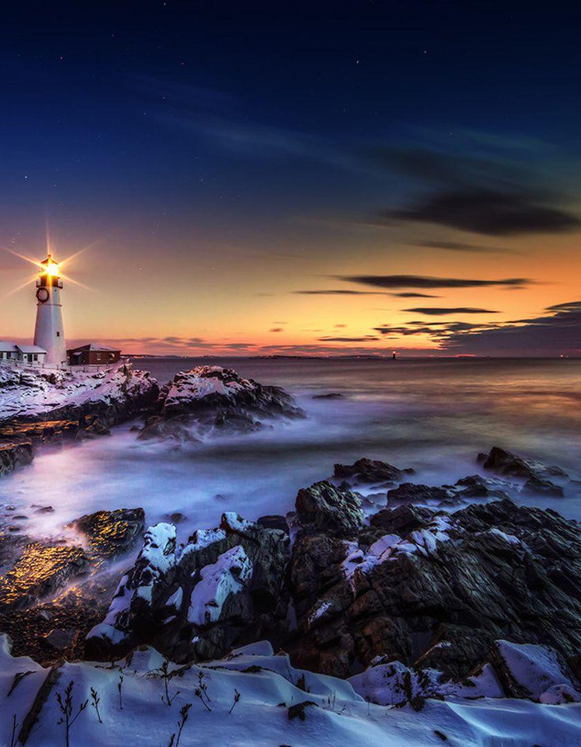 Lighthouse iPhone Wallpapers - Top Free Lighthouse iPhone Backgrounds ...