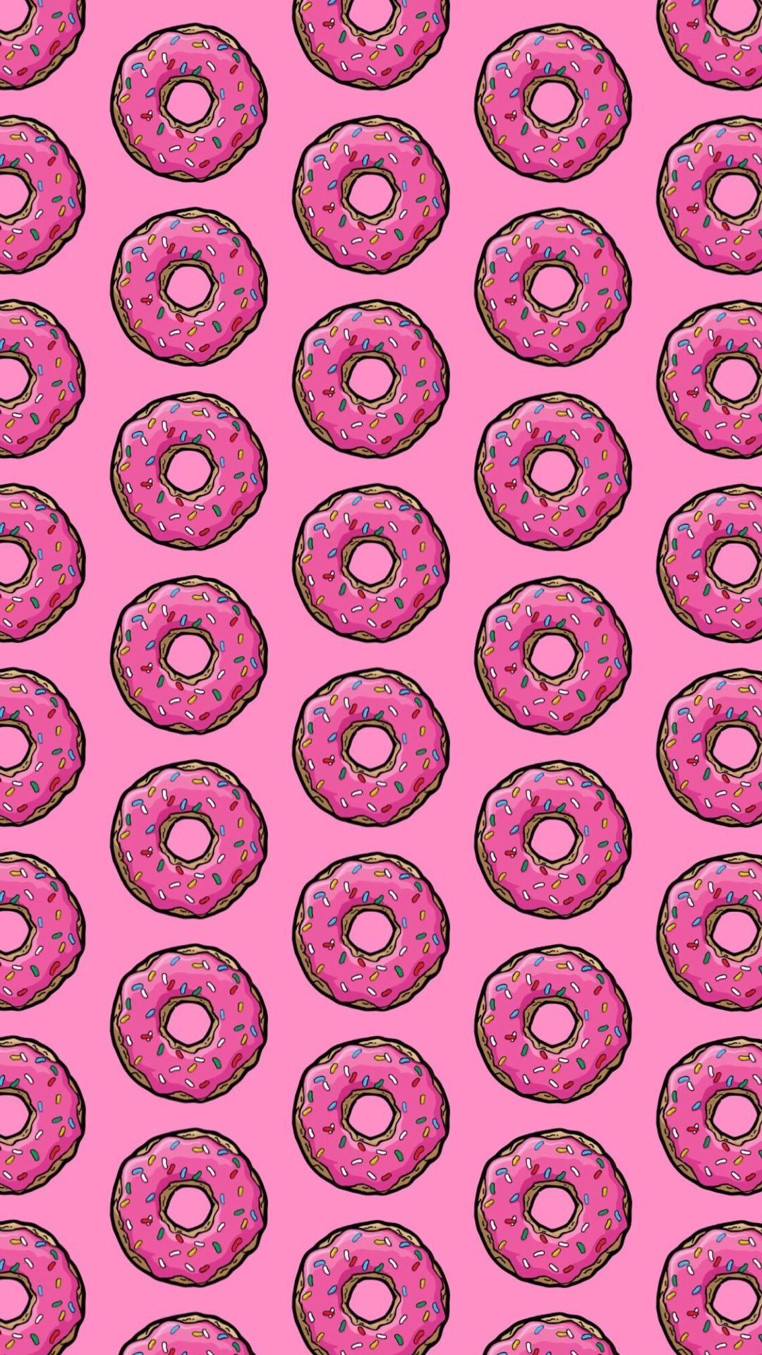 Simpsons Donut iPhone Wallpapers - Top Free Simpsons Donut iPhone ...