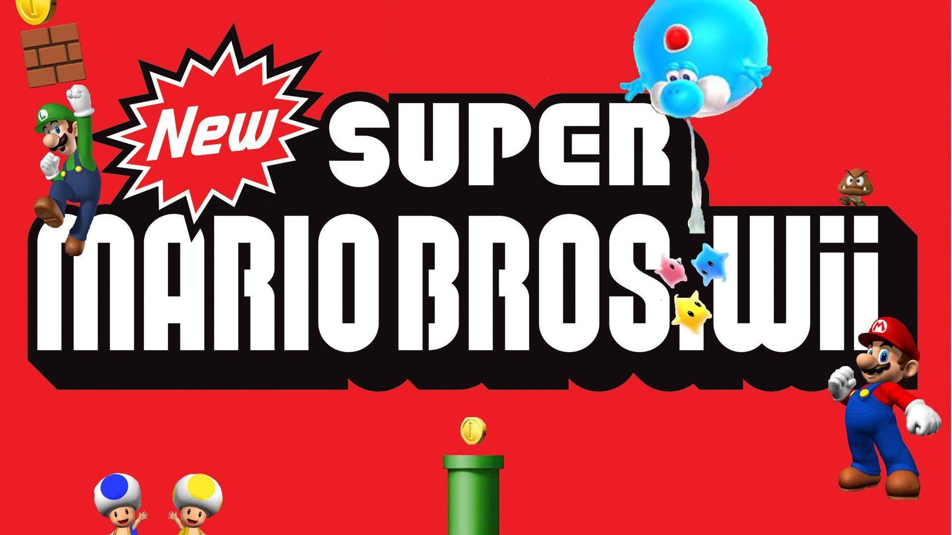 New Super Mario Bros. Wii Wallpapers - Top Free New Super Mario Bros ...