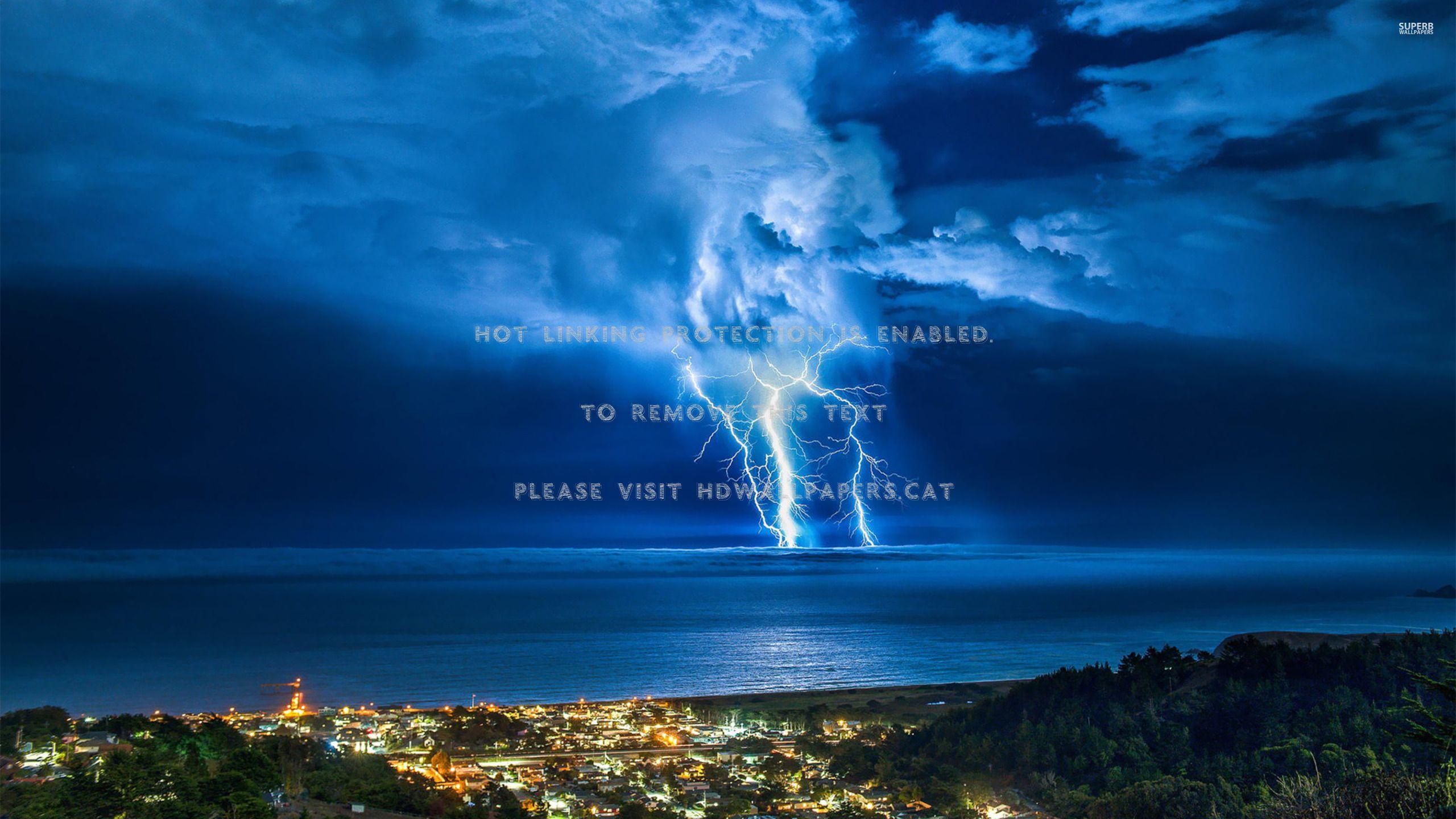 Thunder Sky Wallpapers - Top Free Thunder Sky Backgrounds - WallpaperAccess