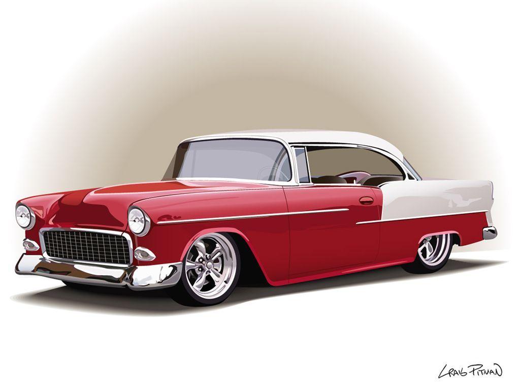 55 Chevy Wallpapers - Top Free 55 Chevy Backgrounds - WallpaperAccess