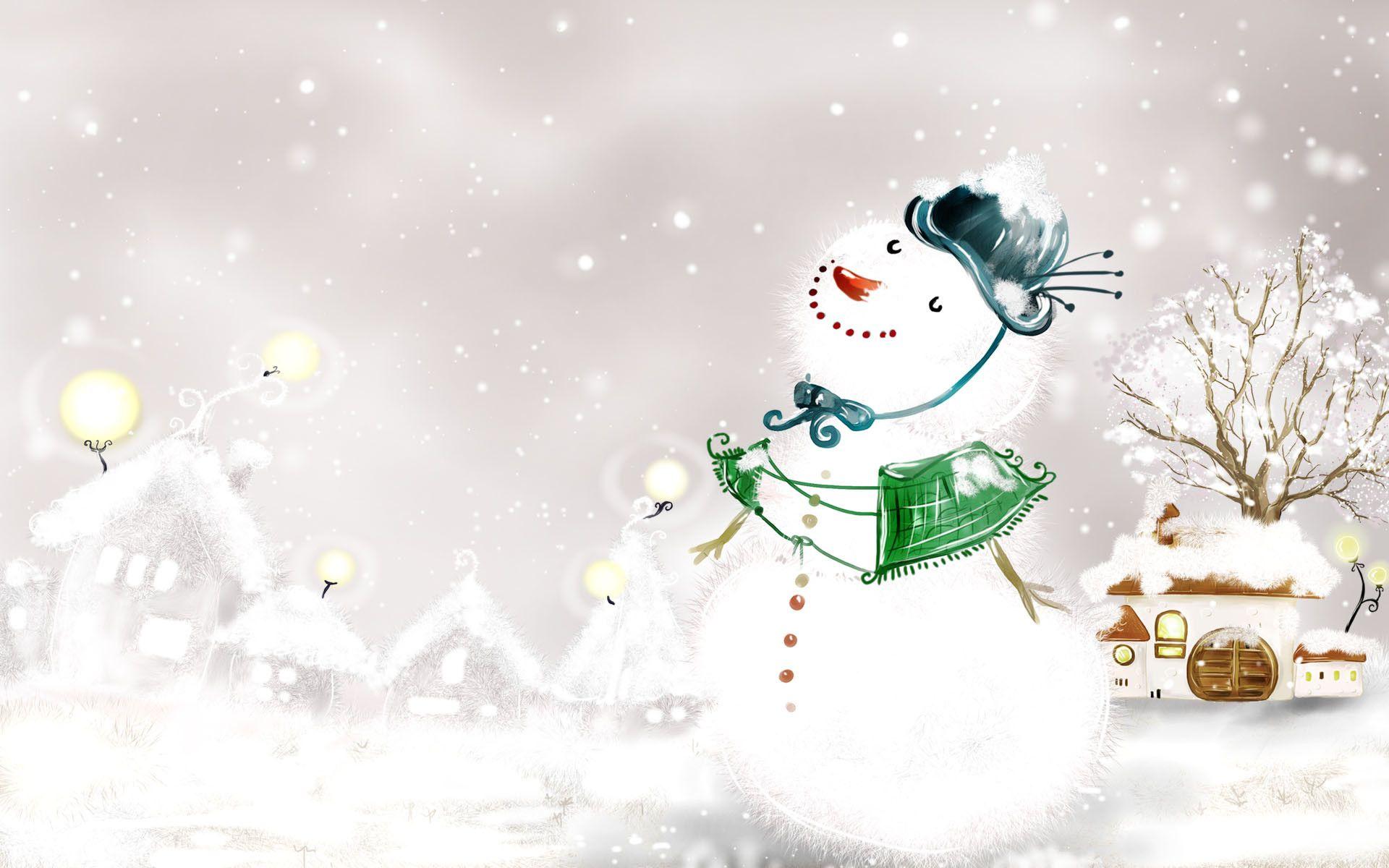 Cartoon Winter Wallpapers - Top Free Cartoon Winter Backgrounds ...