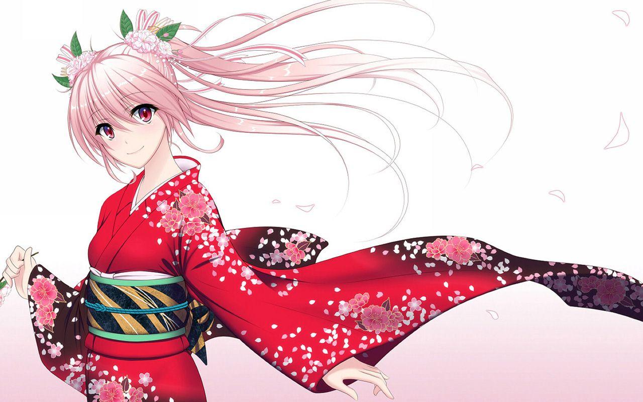 Anime Kimono Wallpapers - Top Free Anime Kimono Backgrounds ...