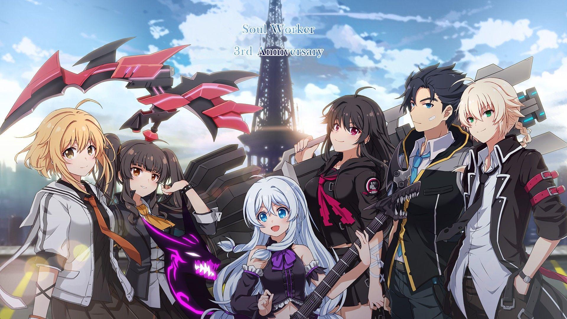 Soul Worker Wallpapers - Top Free Soul Worker Backgrounds - WallpaperAccess