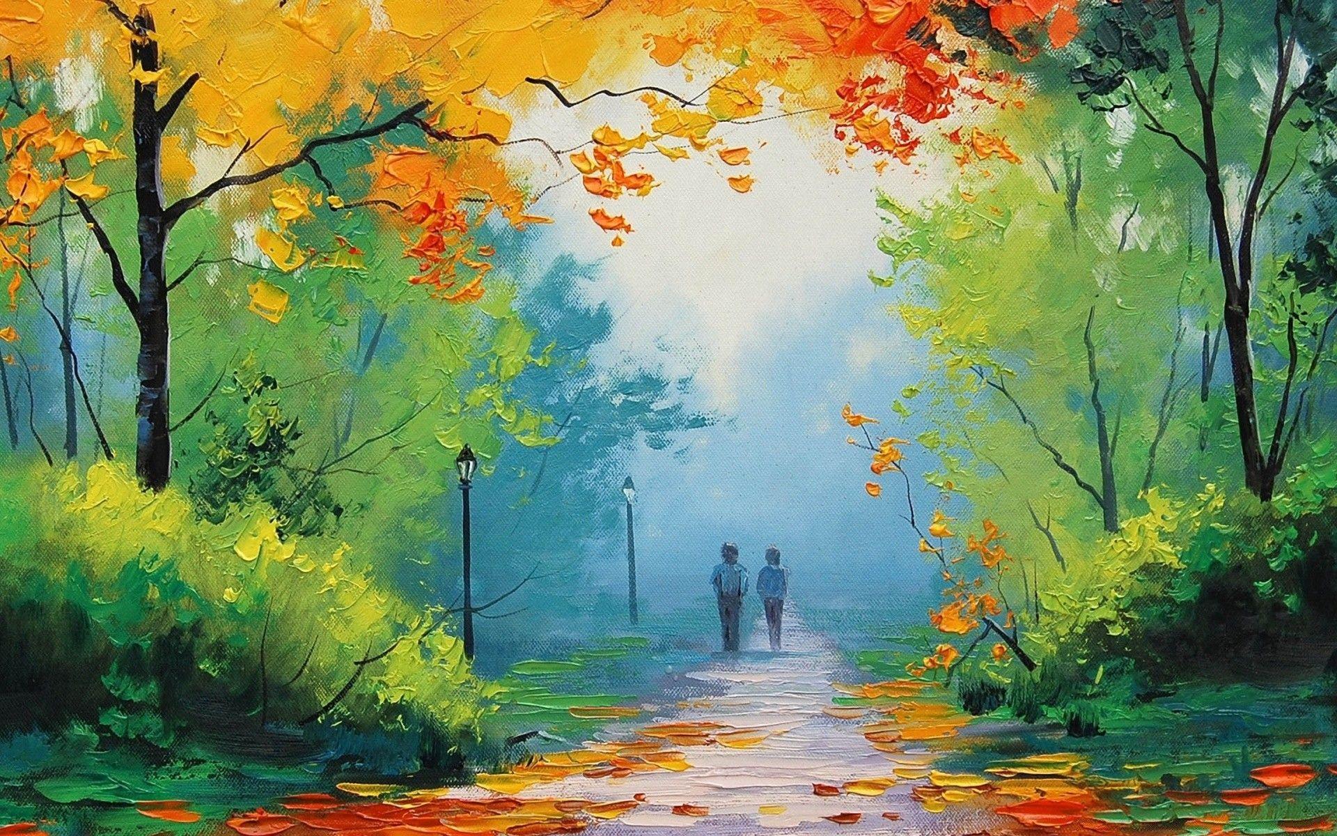 Autumn Watercolor Wallpapers - Top Free Autumn Watercolor Backgrounds ...