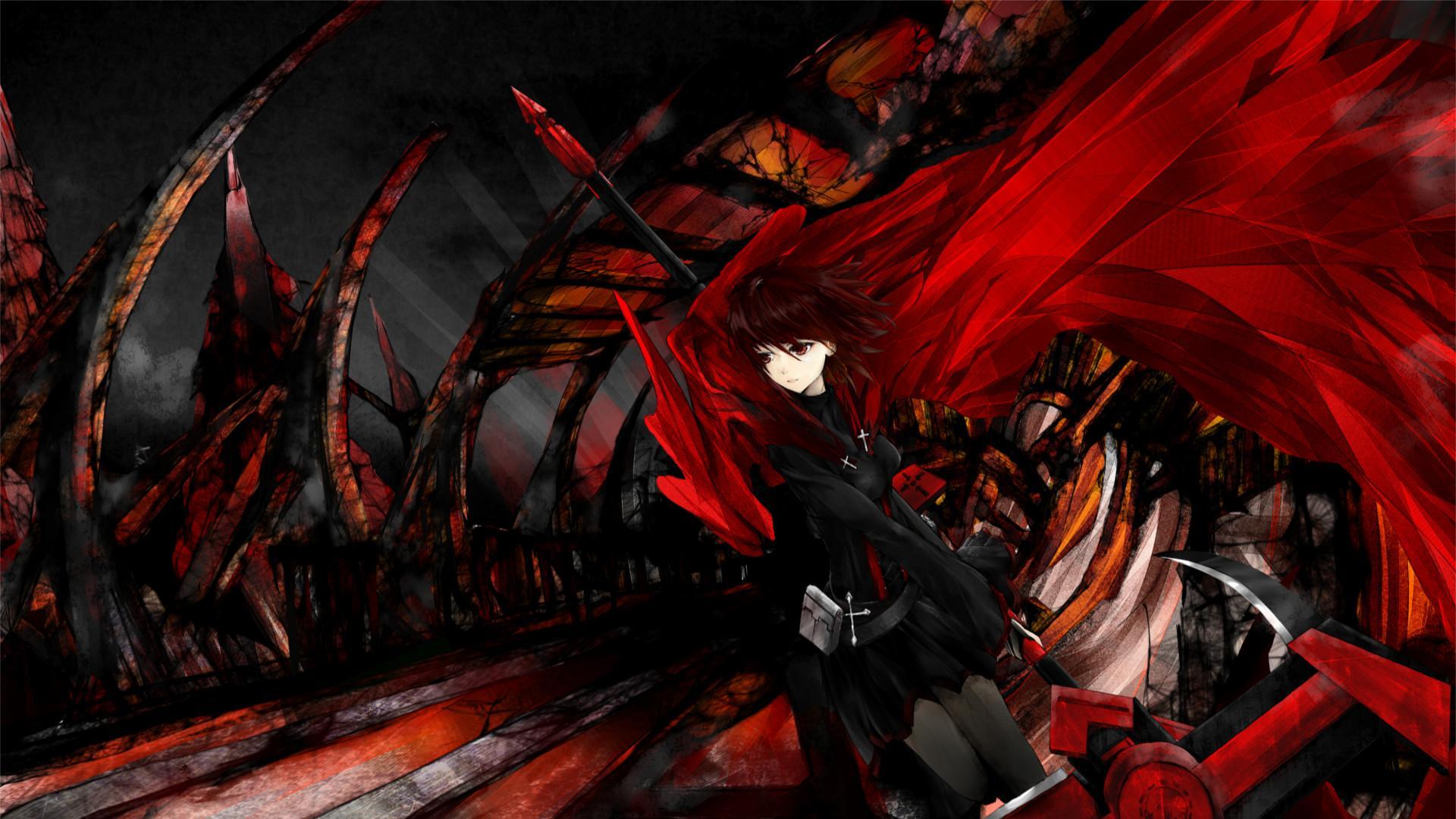 Cool Red Anime Wallpapers - Top Free Cool Red Anime Backgrounds ...