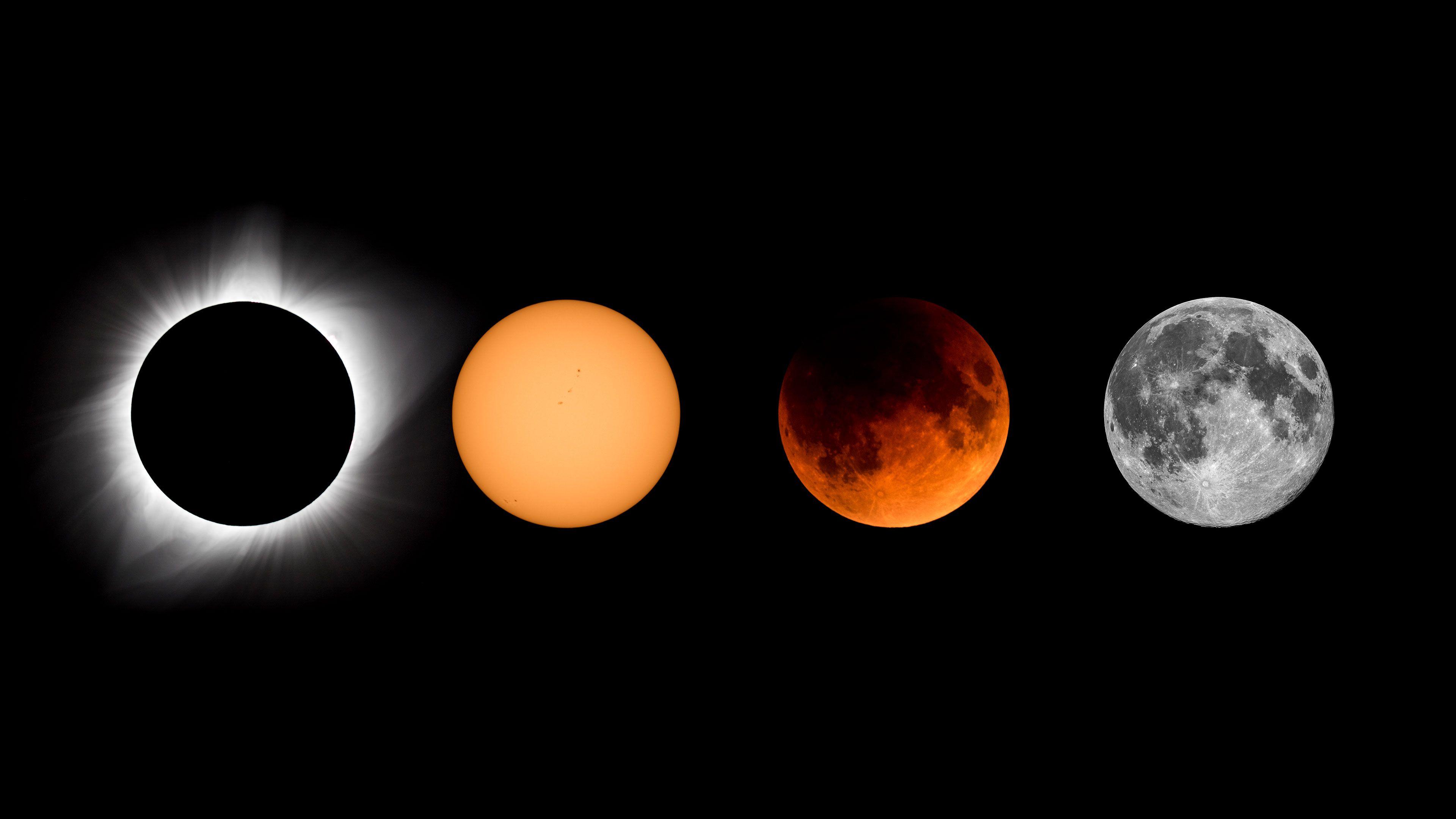 Celestial Sun and Moon Wallpapers - Top Free Celestial Sun and Moon ...