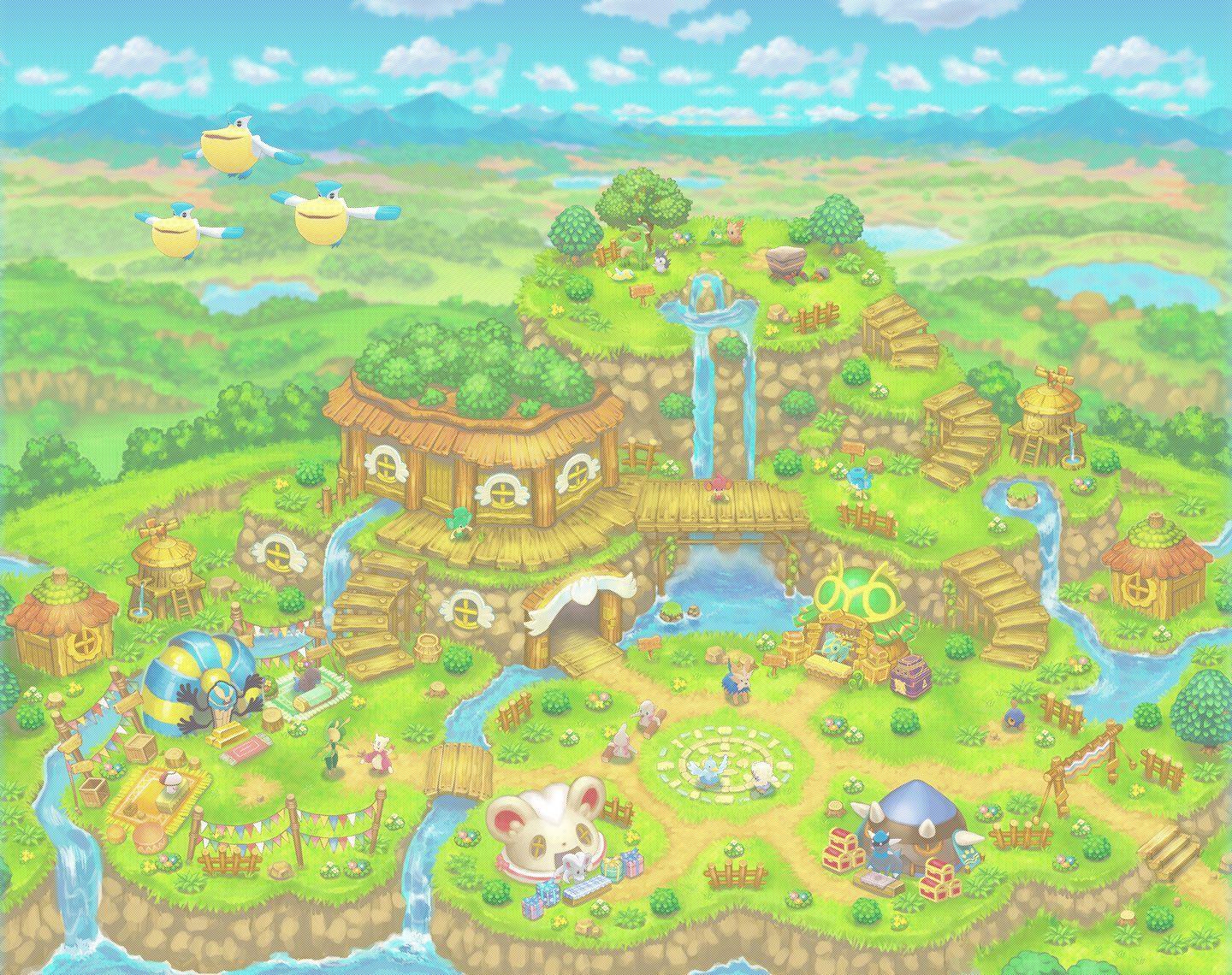 Pokemon Town Wallpapers - Top Free Pokemon Town Backgrounds ...