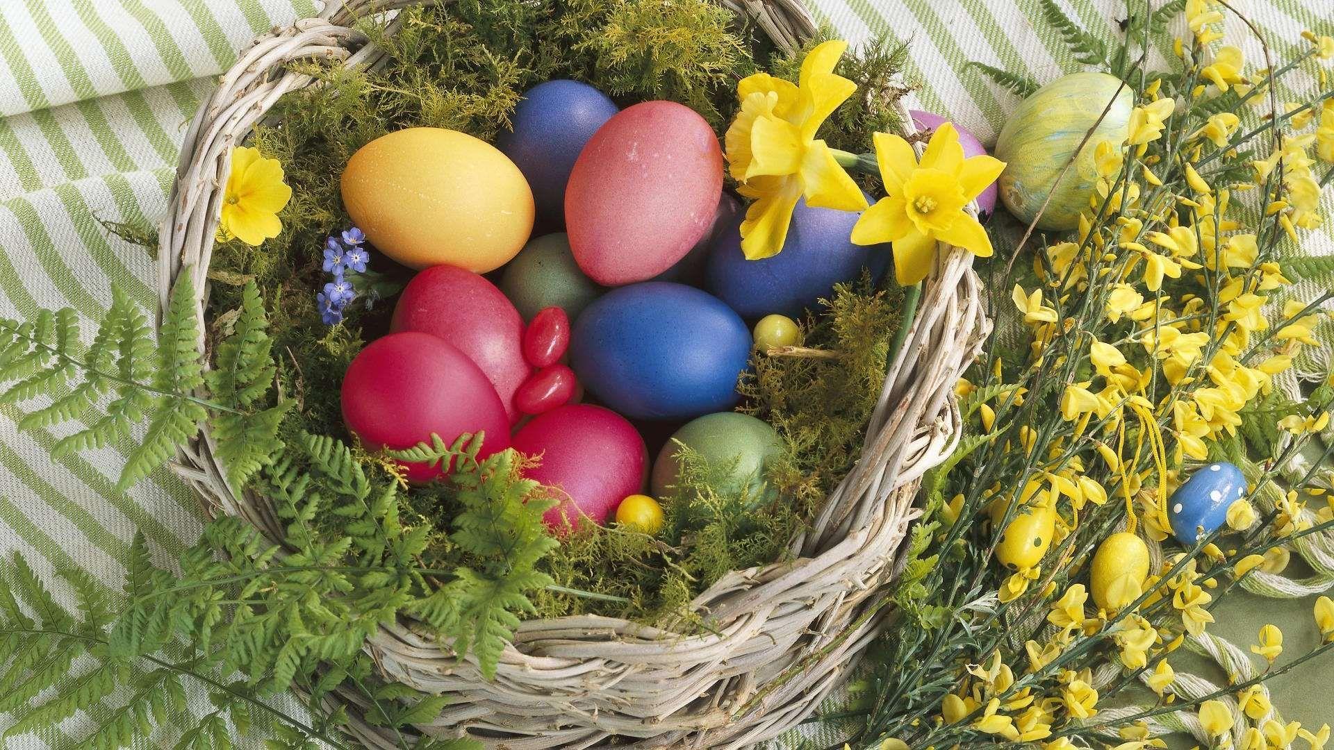Easter Basket Wallpapers - Top Free Easter Basket Backgrounds ...