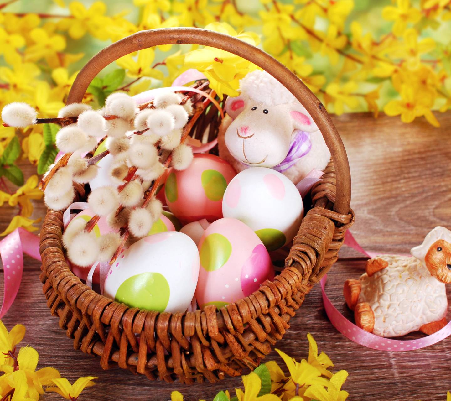 Easter Basket Wallpapers - Top Free Easter Basket Backgrounds ...