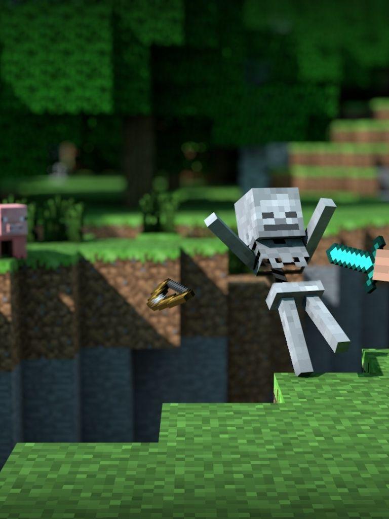 Minecraft Skeleton Wallpapers - Top Free Minecraft Skeleton Backgrounds - WallpaperAccess