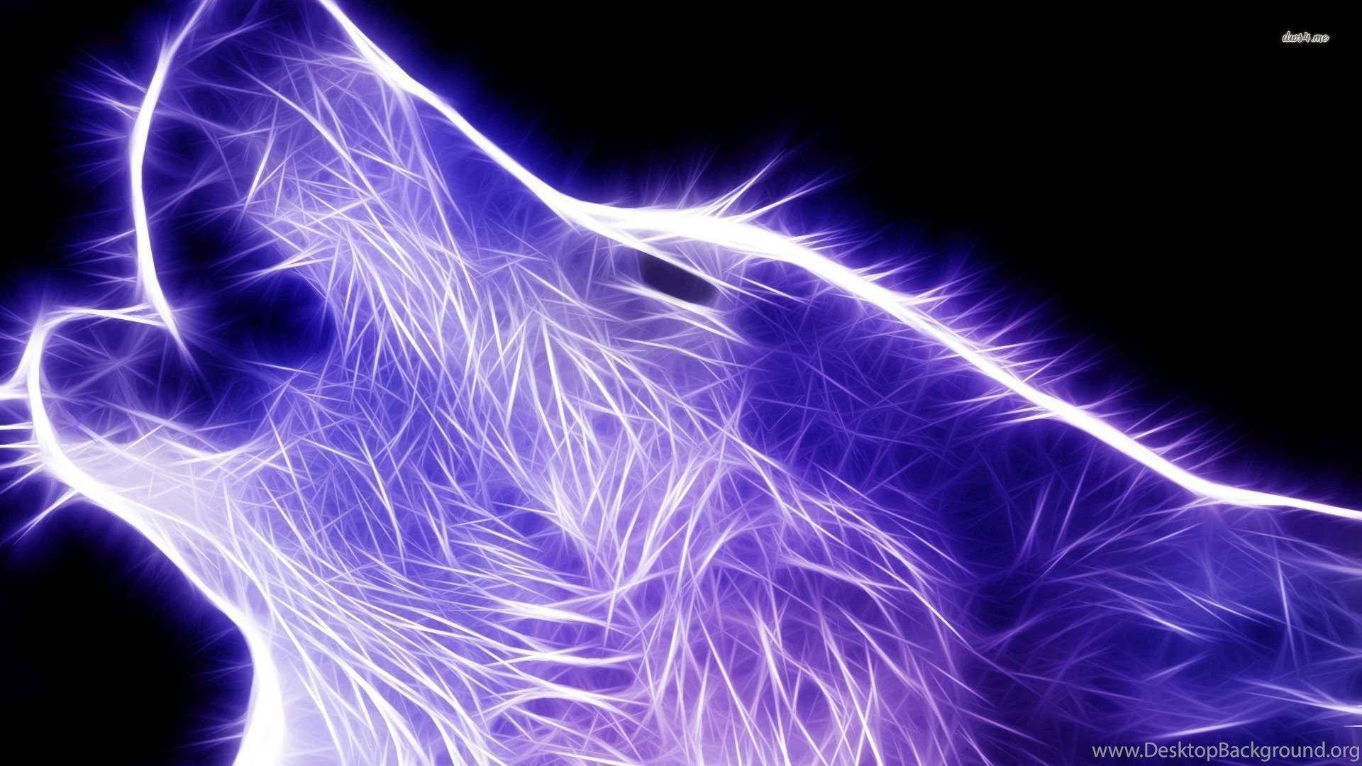 Blue Lightning Wolf Wallpapers - Top Free Blue Lightning Wolf Backgrounds - WallpaperAccess