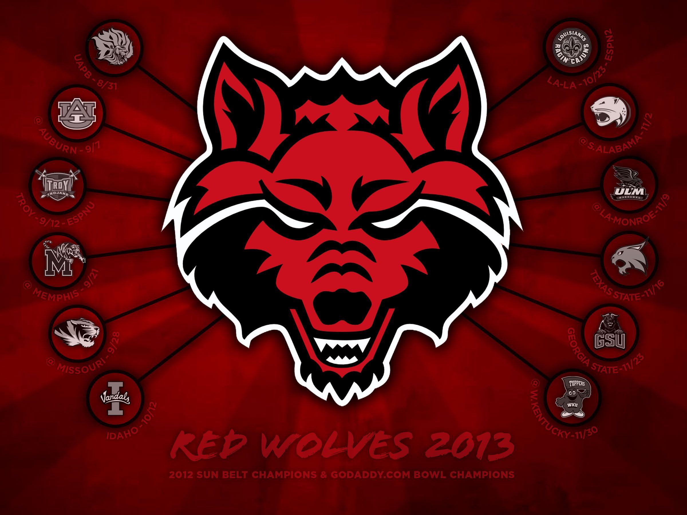 Red Wolves Wallpapers - Top Free Red Wolves Backgrounds - WallpaperAccess