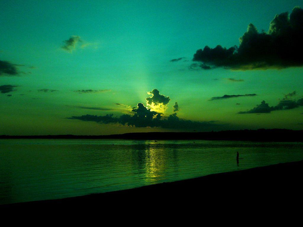 Green Sunset Wallpapers - Top Free Green Sunset Backgrounds ...