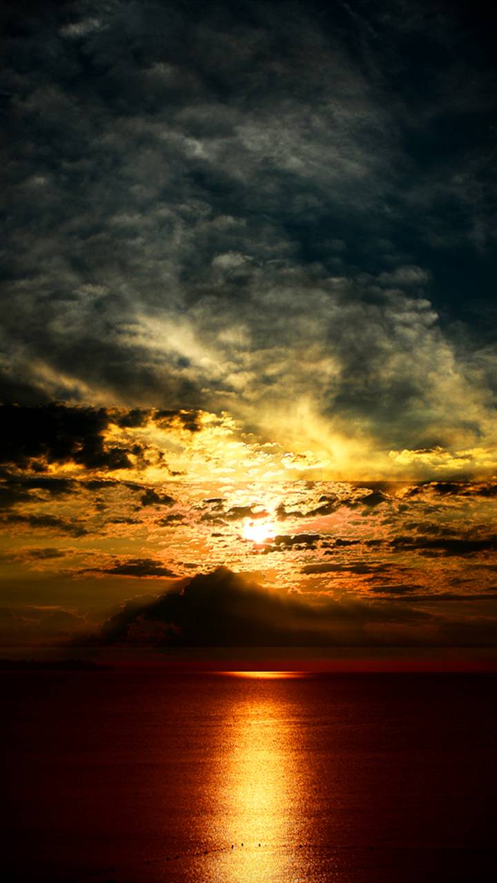 Golden Sunset Wallpapers - Top Free Golden Sunset Backgrounds ...