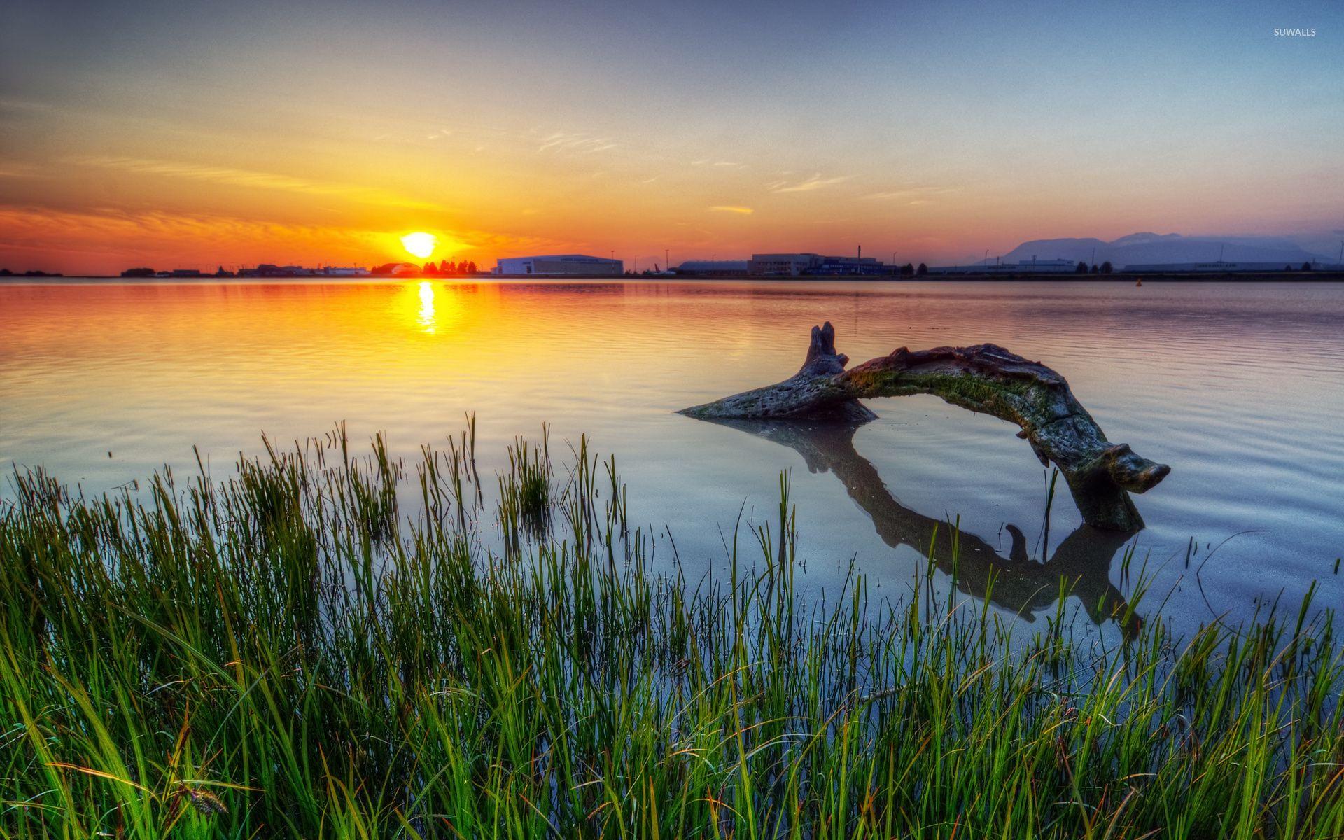 Golden Sunset Wallpapers - Top Free Golden Sunset Backgrounds ...