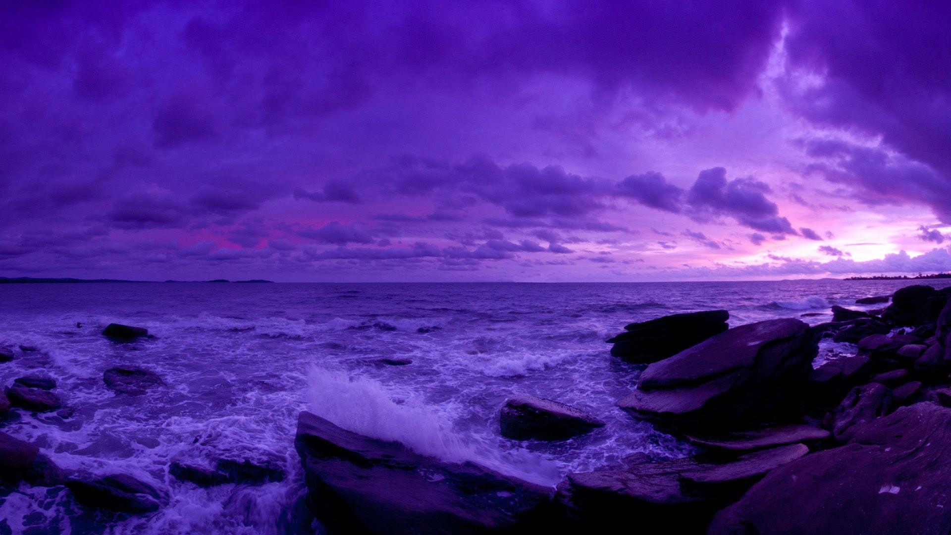 Purple Sea Wallpapers - Top Free Purple Sea Backgrounds - WallpaperAccess