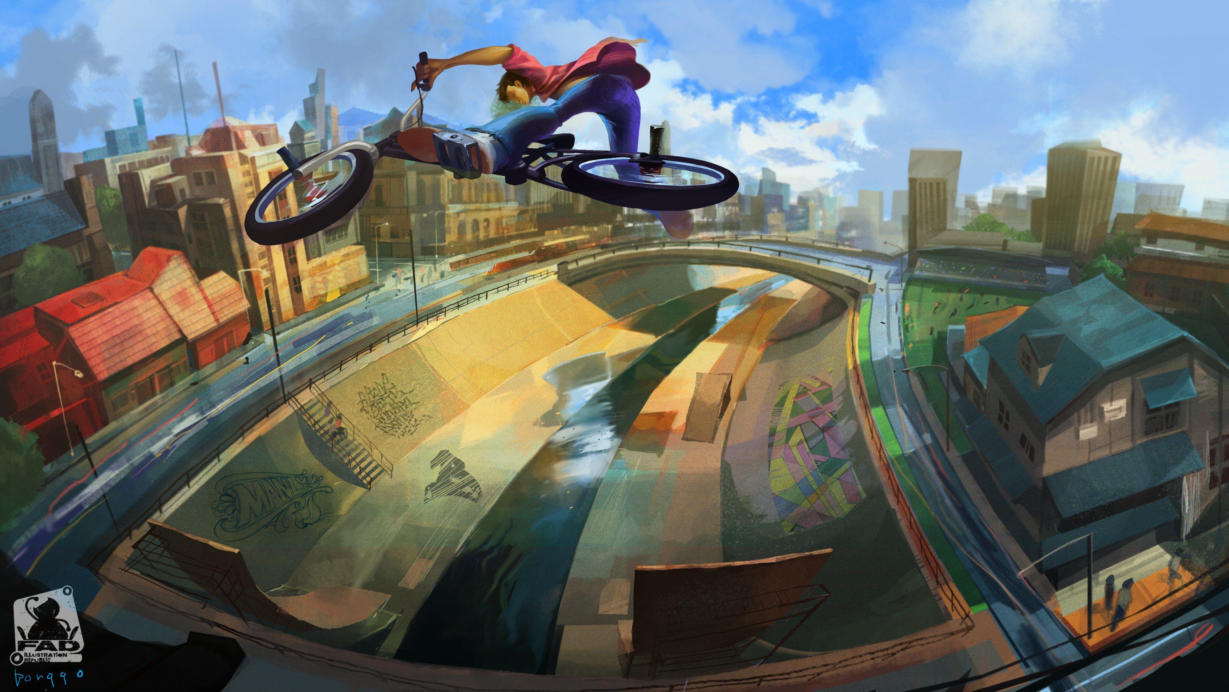 Skatepark Wallpapers - Top Free Skatepark Backgrounds - WallpaperAccess