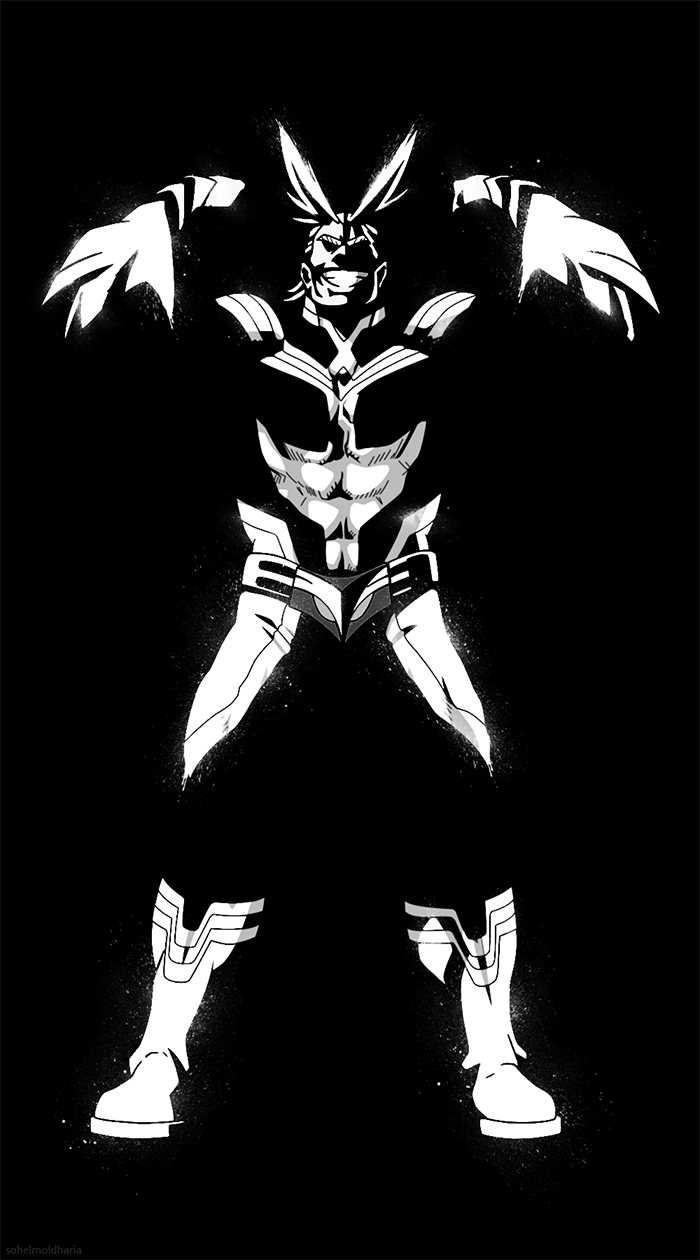 All Might Phone Wallpapers - Top Free All Might Phone Backgrounds ...