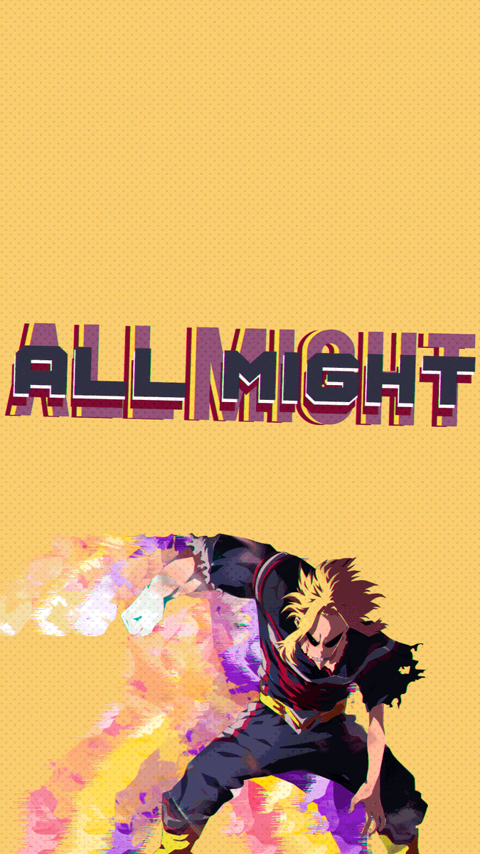 All Might Phone Wallpapers - Top Free All Might Phone Backgrounds ...