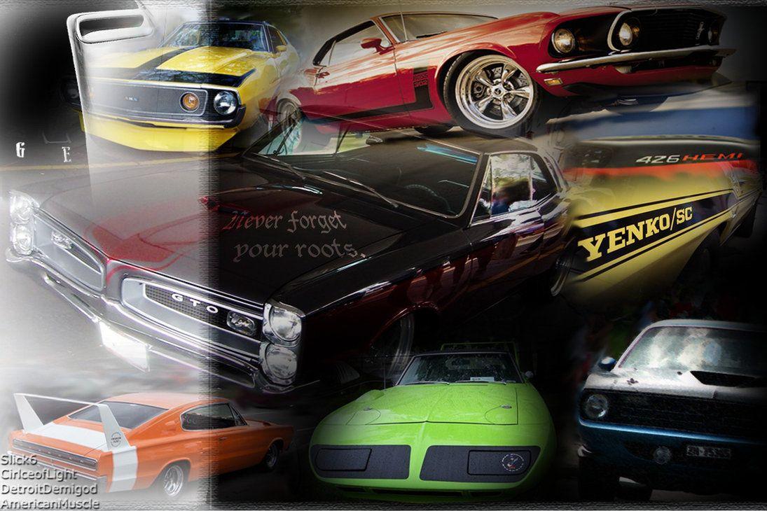 Muscle Car Art Wallpapers - Top Free Muscle Car Art Backgrounds ...