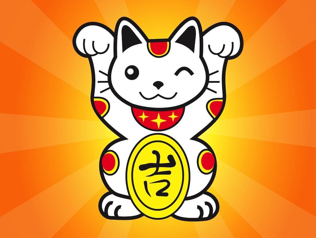 Fortune Cat Wallpapers - Top Free Fortune Cat Backgrounds - WallpaperAccess