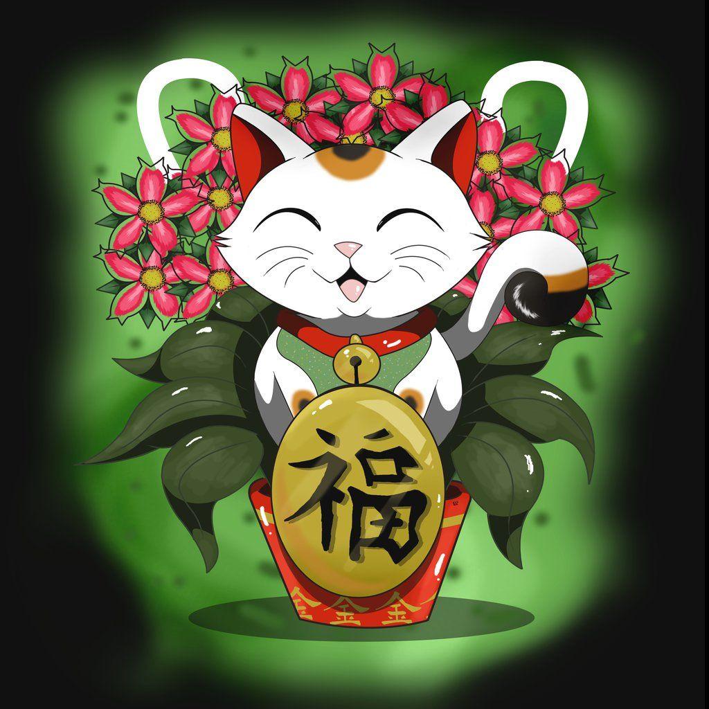 Fortune Cat Wallpapers - Top Free Fortune Cat Backgrounds - WallpaperAccess
