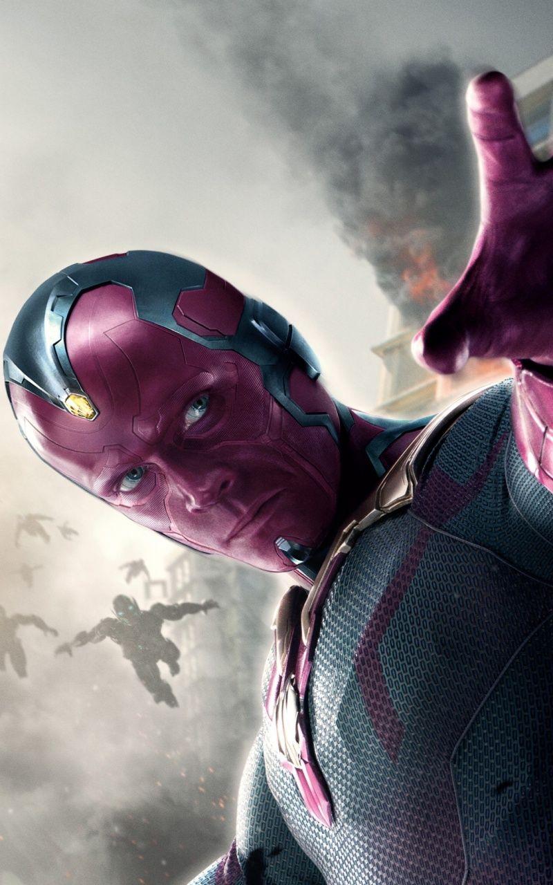 Vision Avengers Wallpapers - Top Free Vision Avengers Backgrounds ...