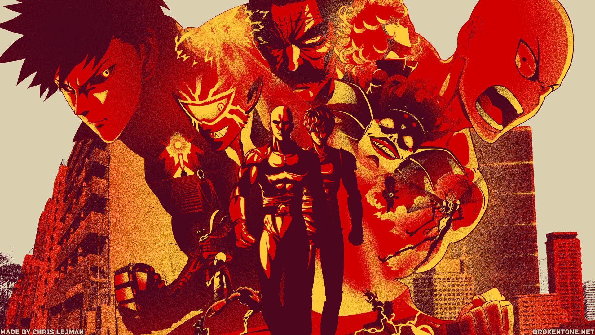 One Punch Man Desktop Wallpapers - Top Free One Punch Man Desktop ...