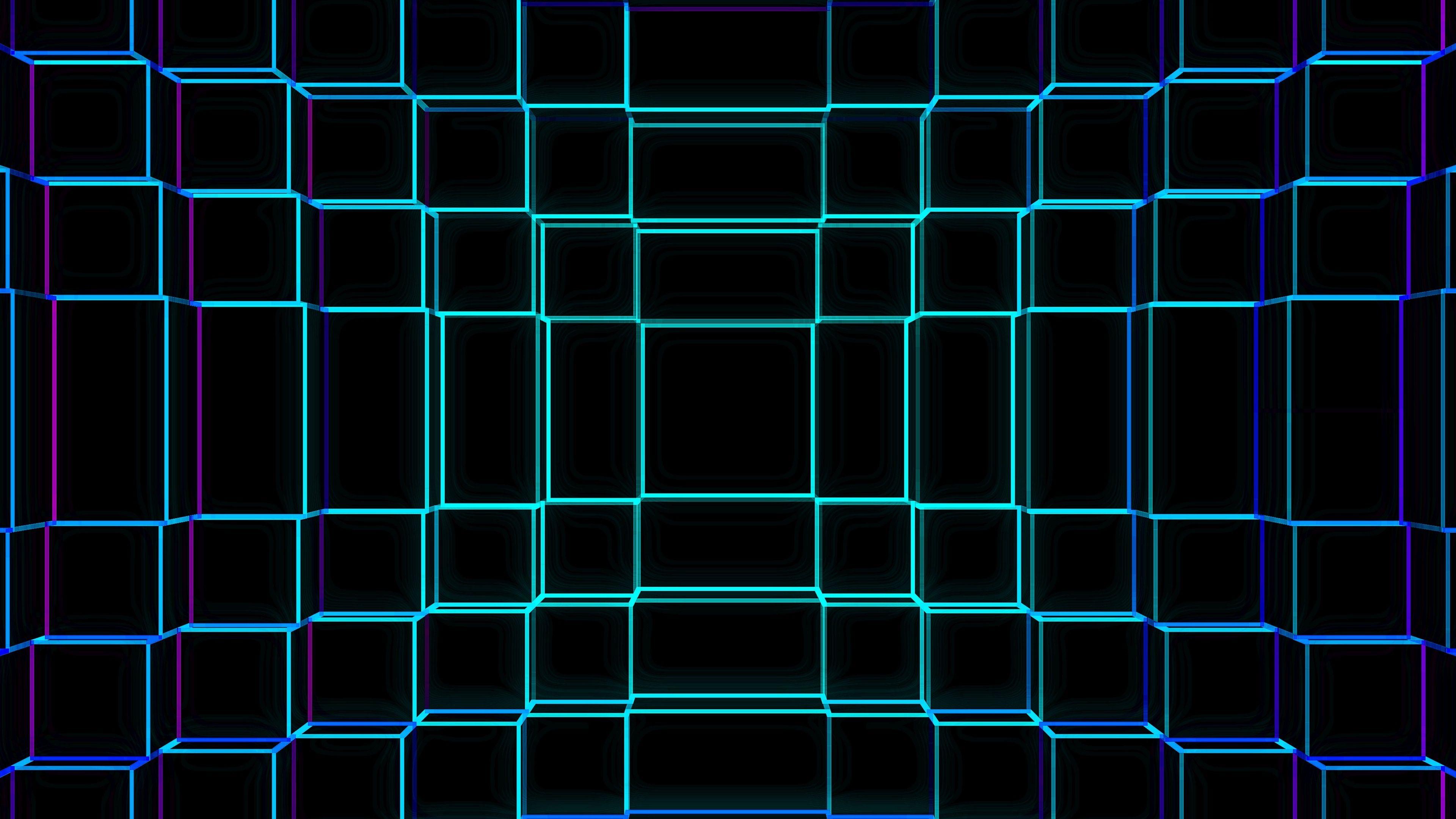 4K Blue Geometric Wallpapers - Top Free 4K Blue Geometric Backgrounds ...