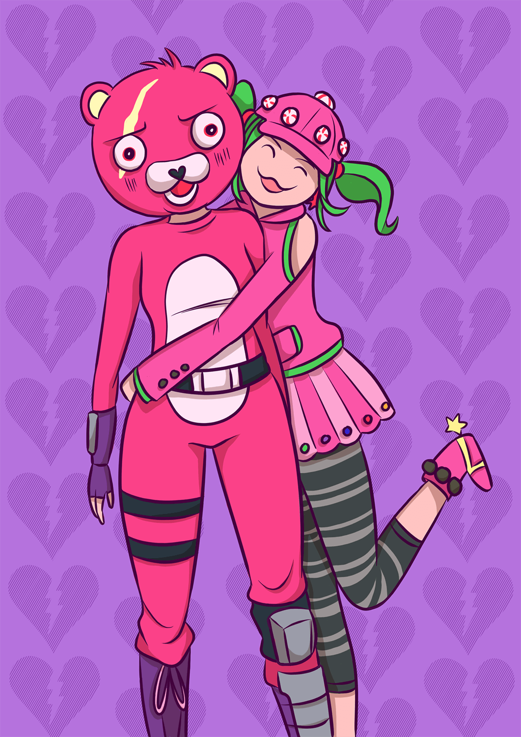 Fortnite Cuddle Team Leader Wallpapers - Top Free Fortnite Cuddle Team ...