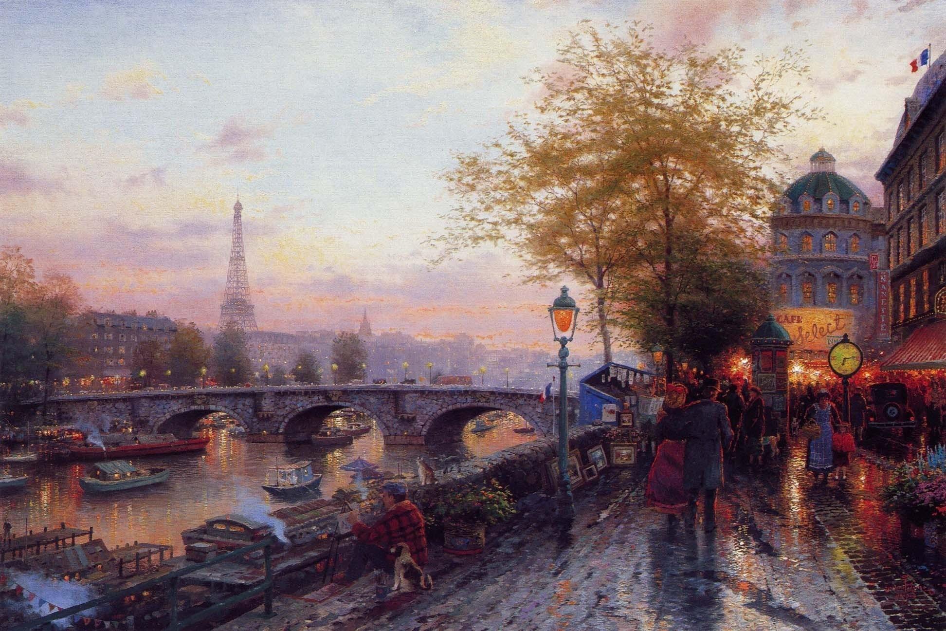 Paris Painting Wallpapers - Top Free Paris Painting Backgrounds ...