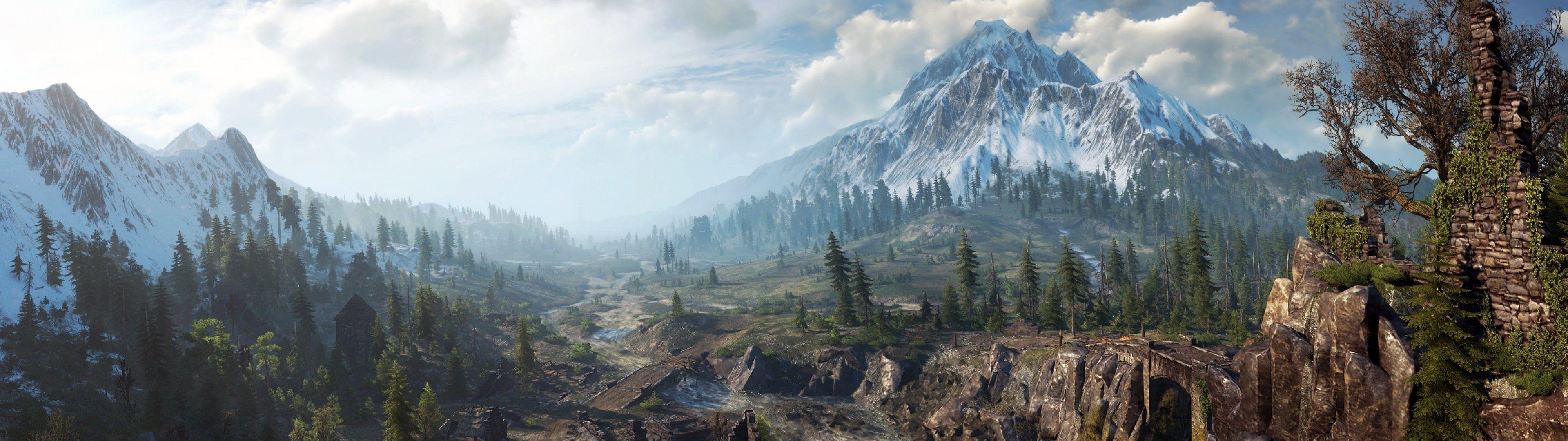 Witcher 3 Dual Monitor Wallpapers - Top Free Witcher 3 Dual Monitor ...